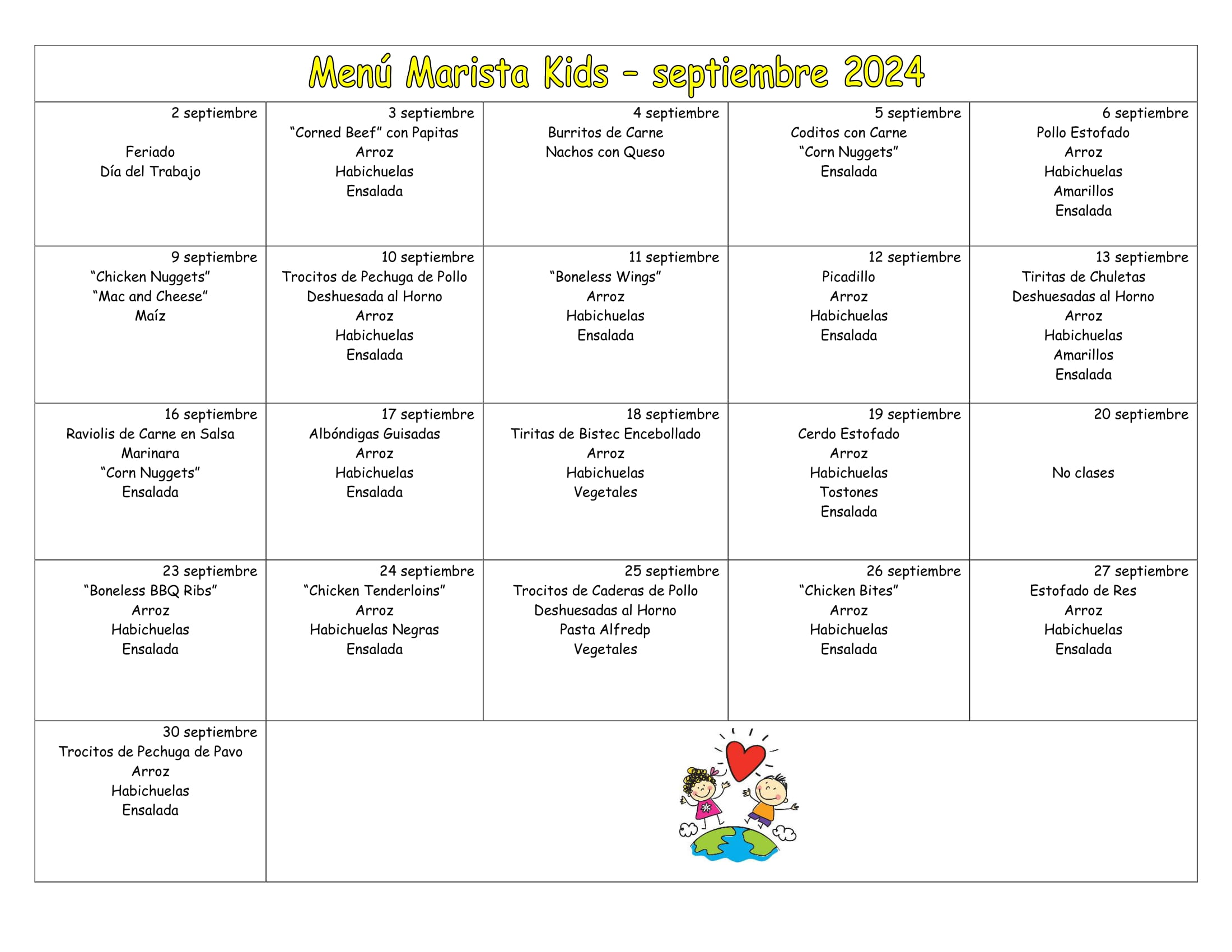 Servicio de Cafetería - Colegio Marista Guaynabo
